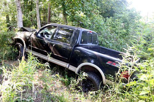 FM 1645 Scene of Single-Vehicle Crash Incident | Shelby County Today